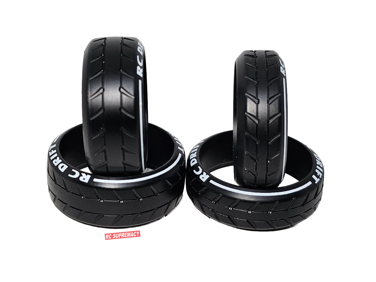 22.5mm 'ALL Drifts' Realistic tread TIRE SET – RC Supremacy