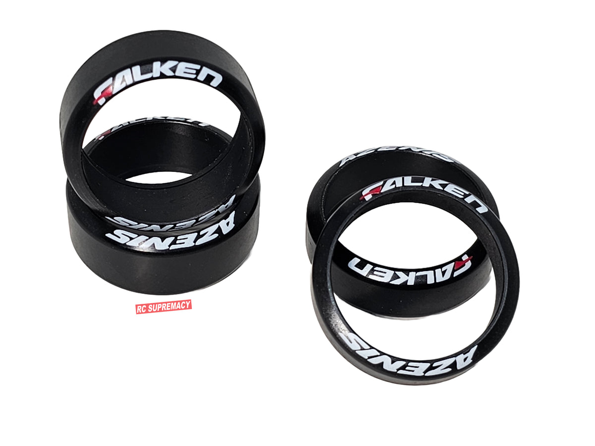22.5mm 'Azenis' Flat Drift Tire High Hardness 4pcs – RC Supremacy