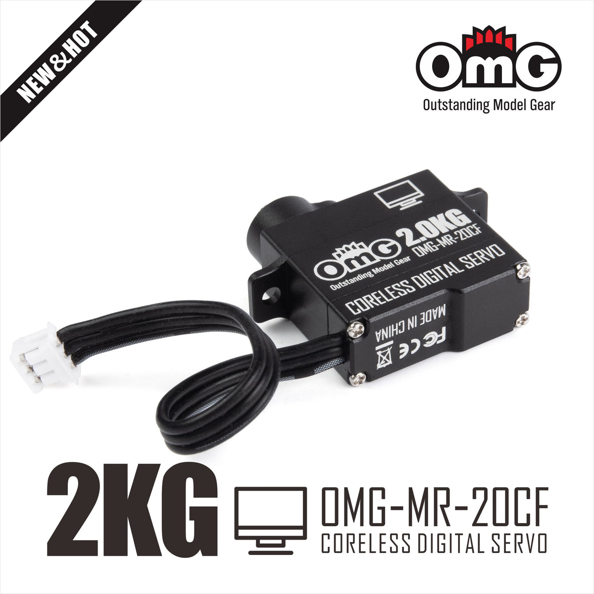 OMG RC Micro full metal programmable coreless digital servo – RC Supremacy