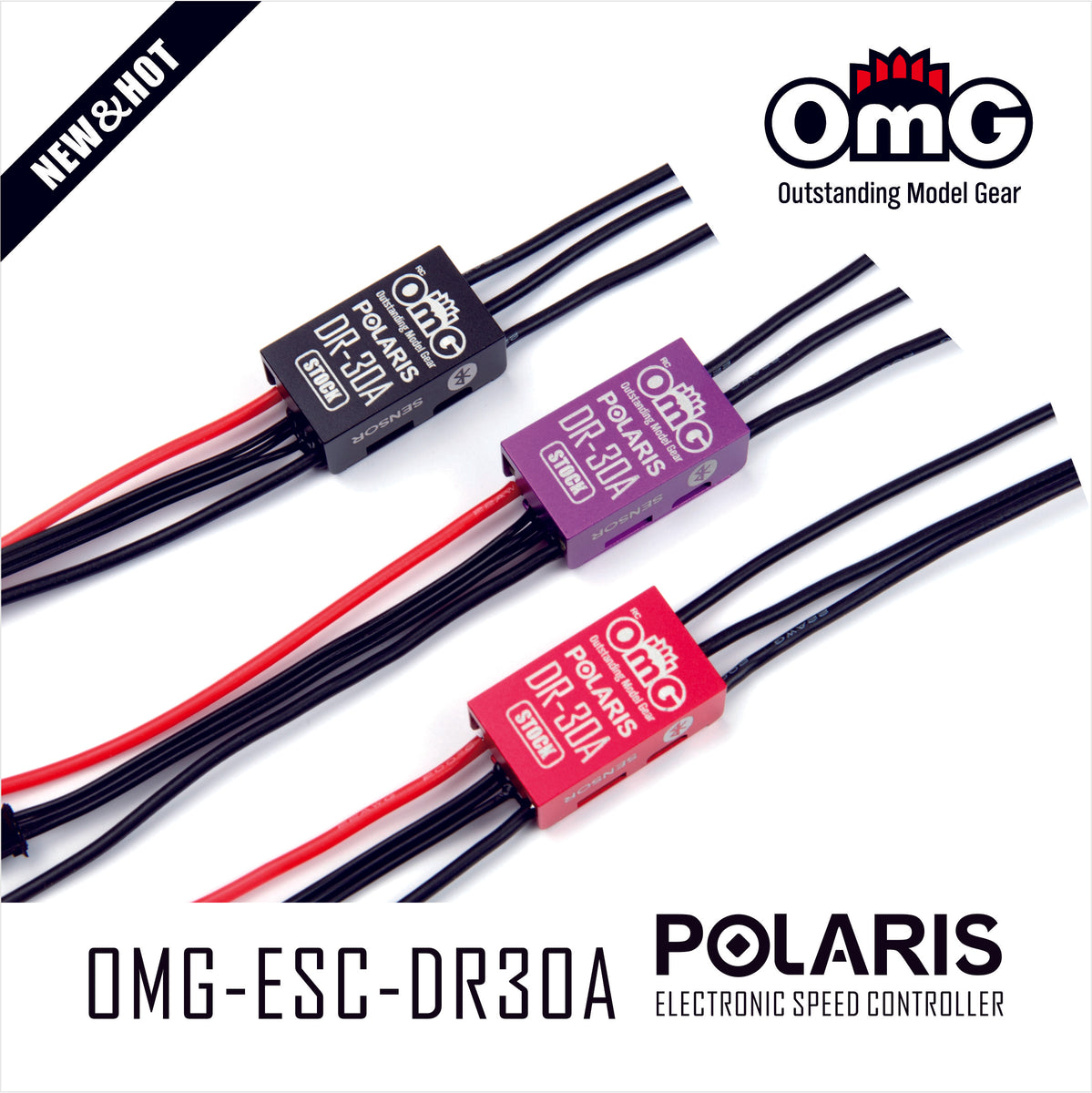 OMG RC - POLARIS DR-30Amp Sensored ESC – RC Supremacy