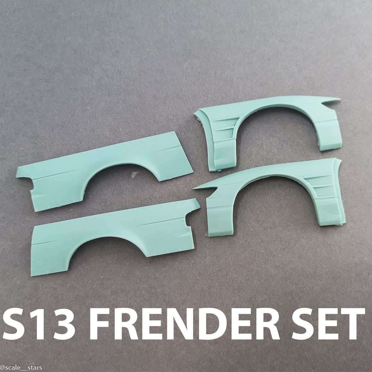 (fender set) for Nissan S13 silvia ver.1 [Body kit] – RC Supremacy