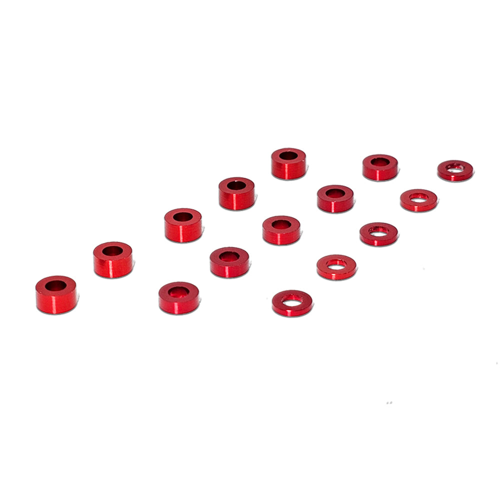M3 ALUMINUM SPACER/SHIMS (1MM/2MM/3MM) 5PCS – RC Supremacy
