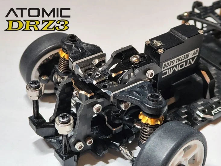 DRZ3-MP Brass Front Bulkhead - Atomic – RC Supremacy
