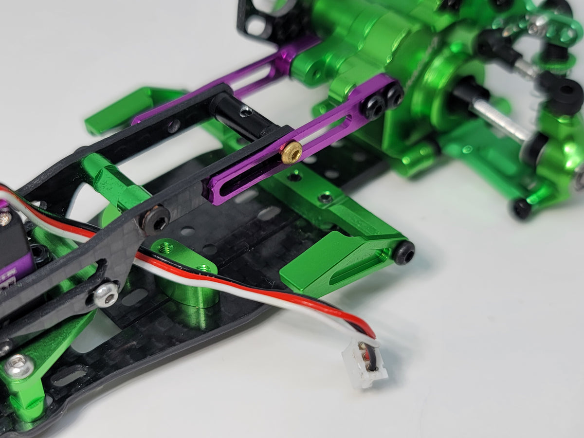 DPA 2.0 ALumn. Purple rail bridge mount- Limited Edition GD – RC Supremacy