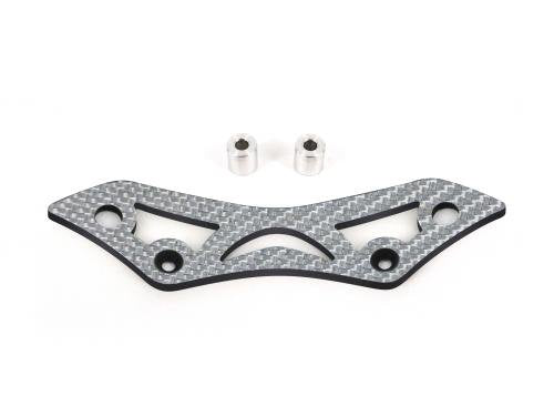 [DL069] Carbon bumper stopper (silver carbon) – RC Supremacy