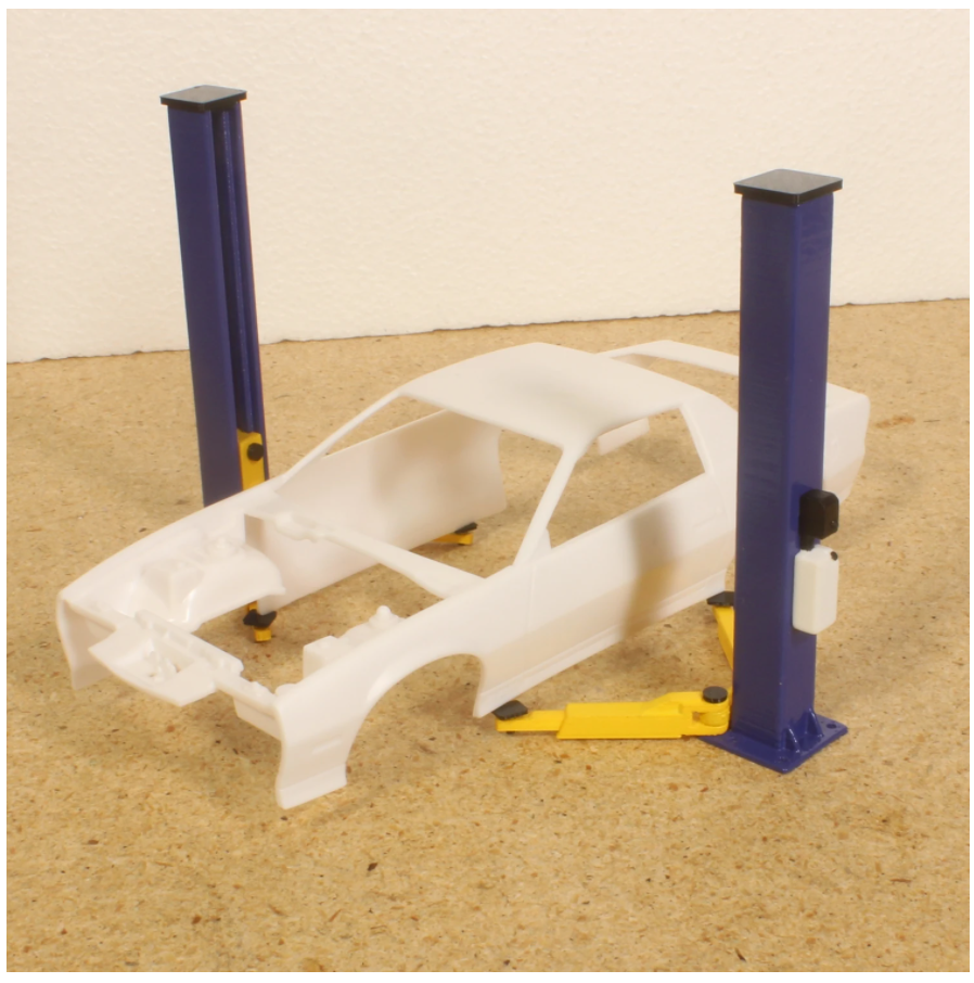 Make It RC 1/24 Scale Two Post Lift – RC Supremacy