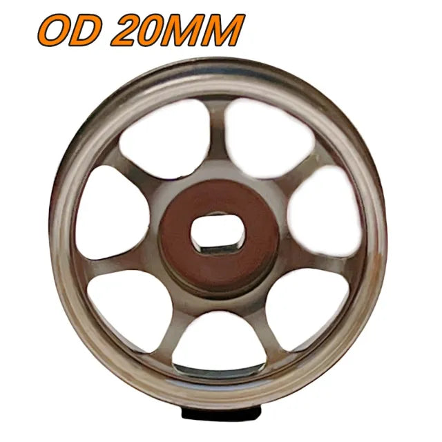 20mm '7 Spoke' Aluminum [GUNMETAL] Wheel 4pcs – RC Supremacy