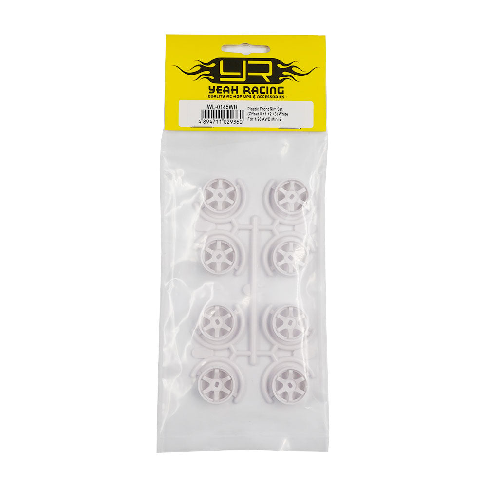 20mm WIDE Rim SET (OFFSET 0 +1 +2 +3) WHITE – RC Supremacy